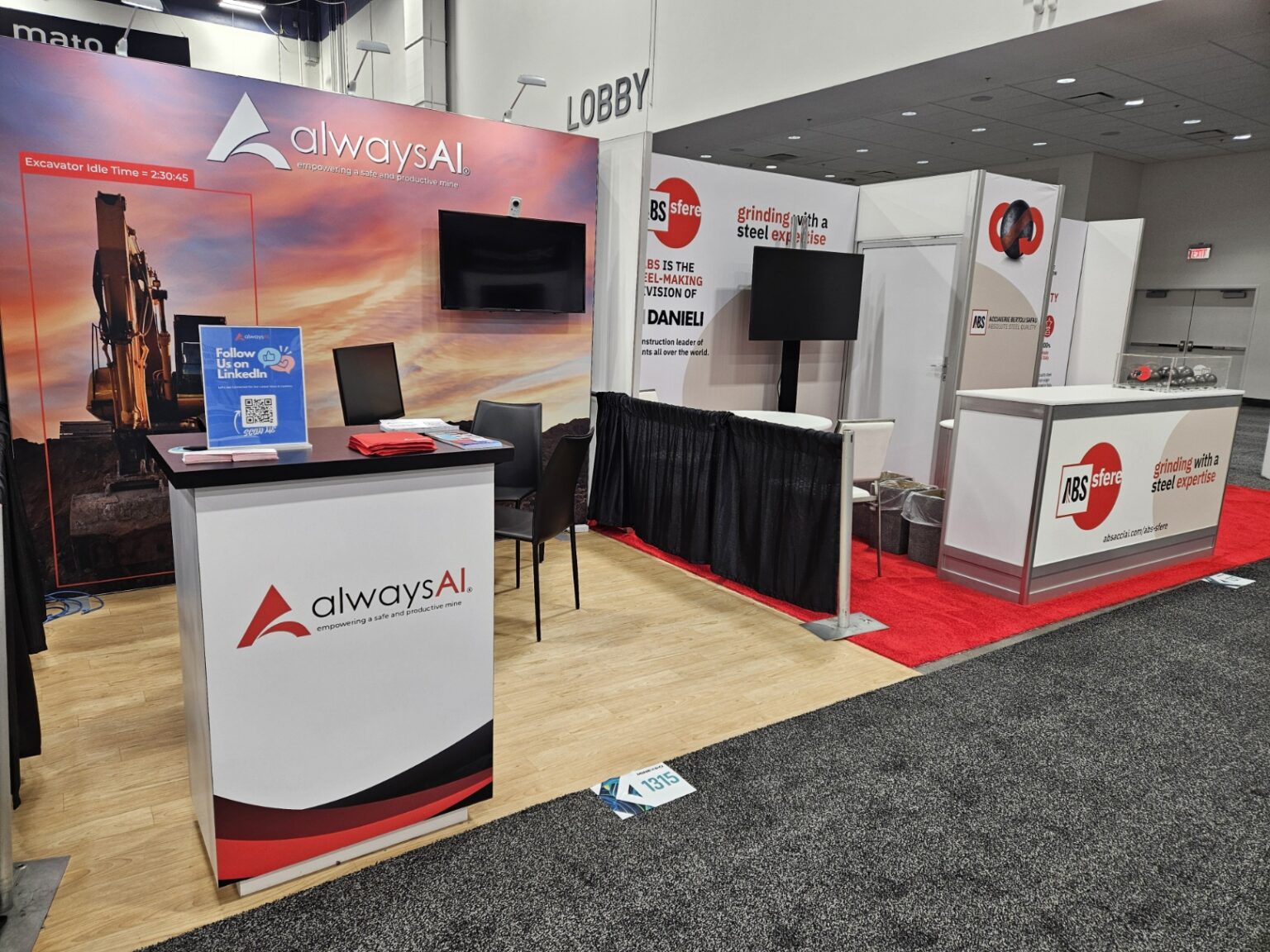 alwaysAI 10x10 At MinExpo 2024 - Prime Exhibits